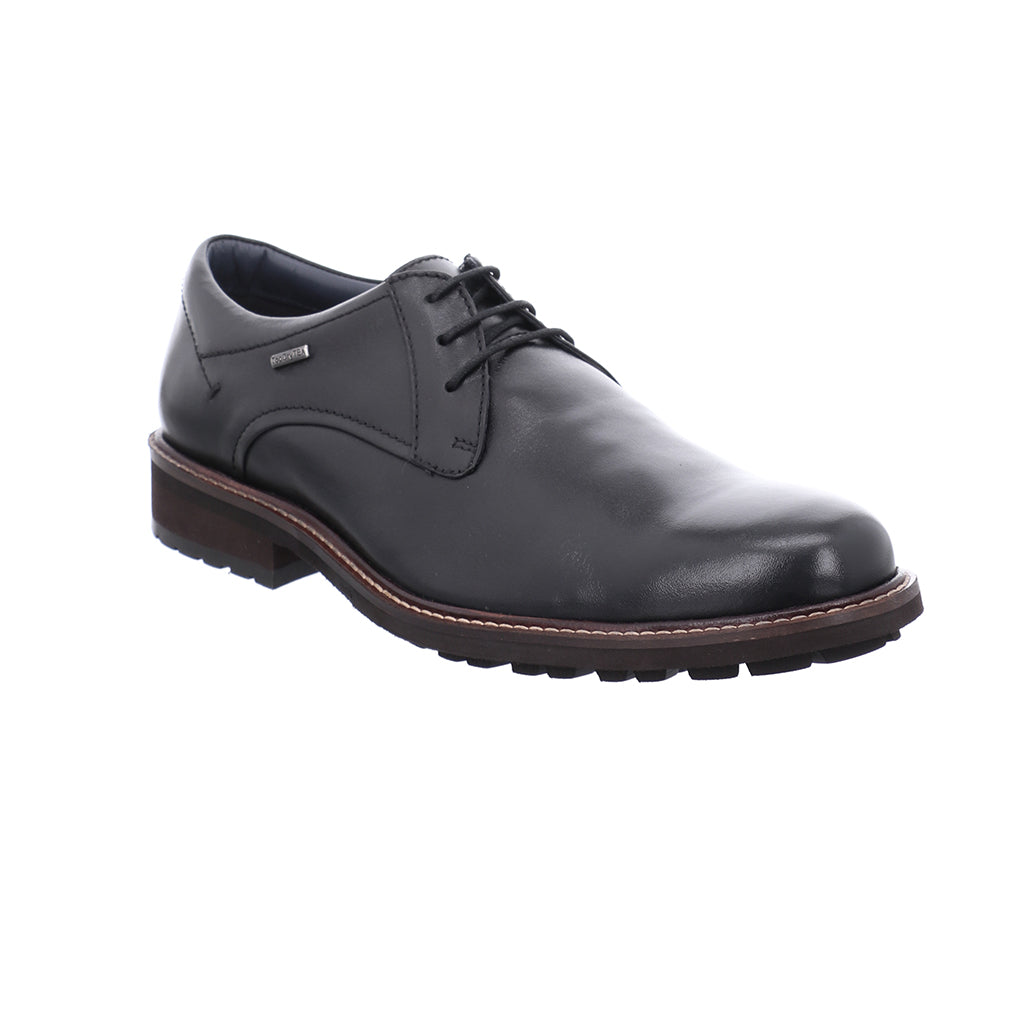 Josef Seibel Mens Jasper 54 Black Waterproof Shoes 24754 Te786 100 ...